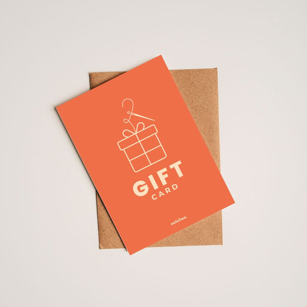 Digital Gift Card– Notches